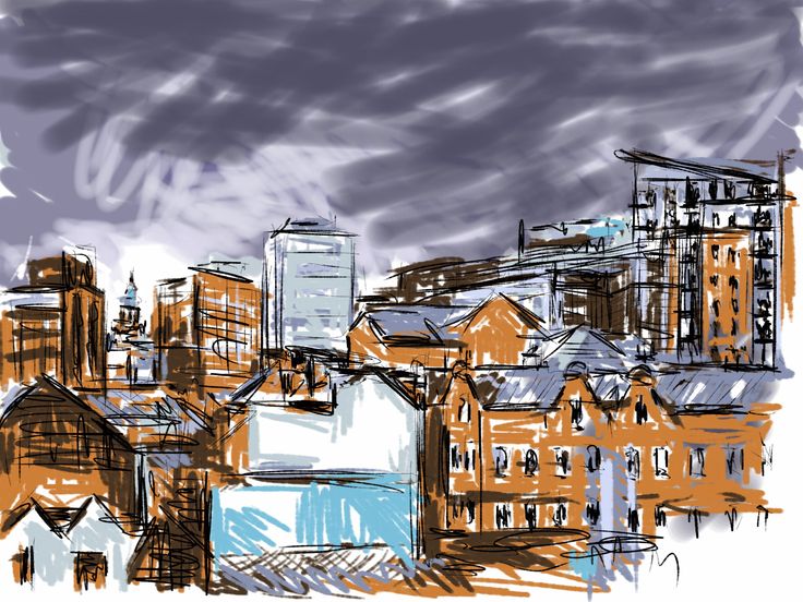ipad drawings around Sheffield – Artcraiglongmuir