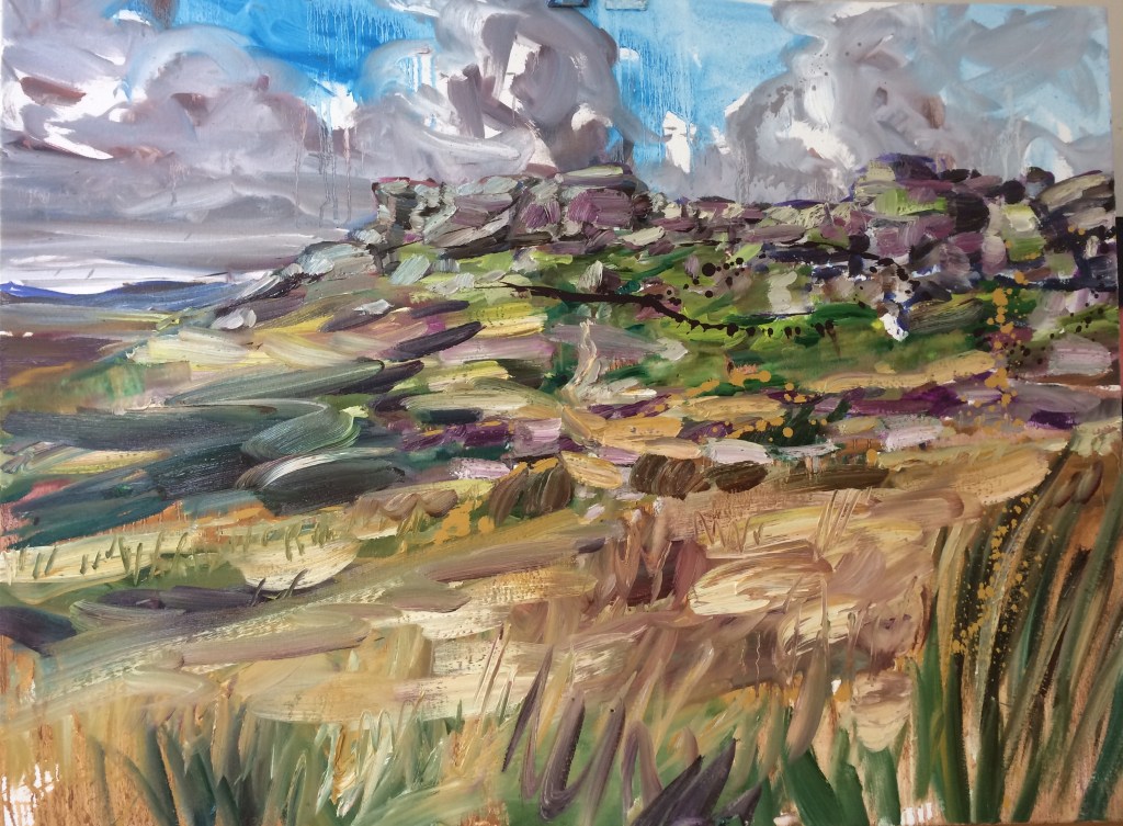 Painting in The Peak District – Artcraiglongmuir